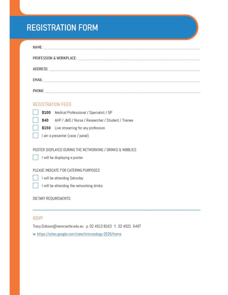 Immunology Crossroads Conference - HPMI - Hunter Postgraduate Medical Institute